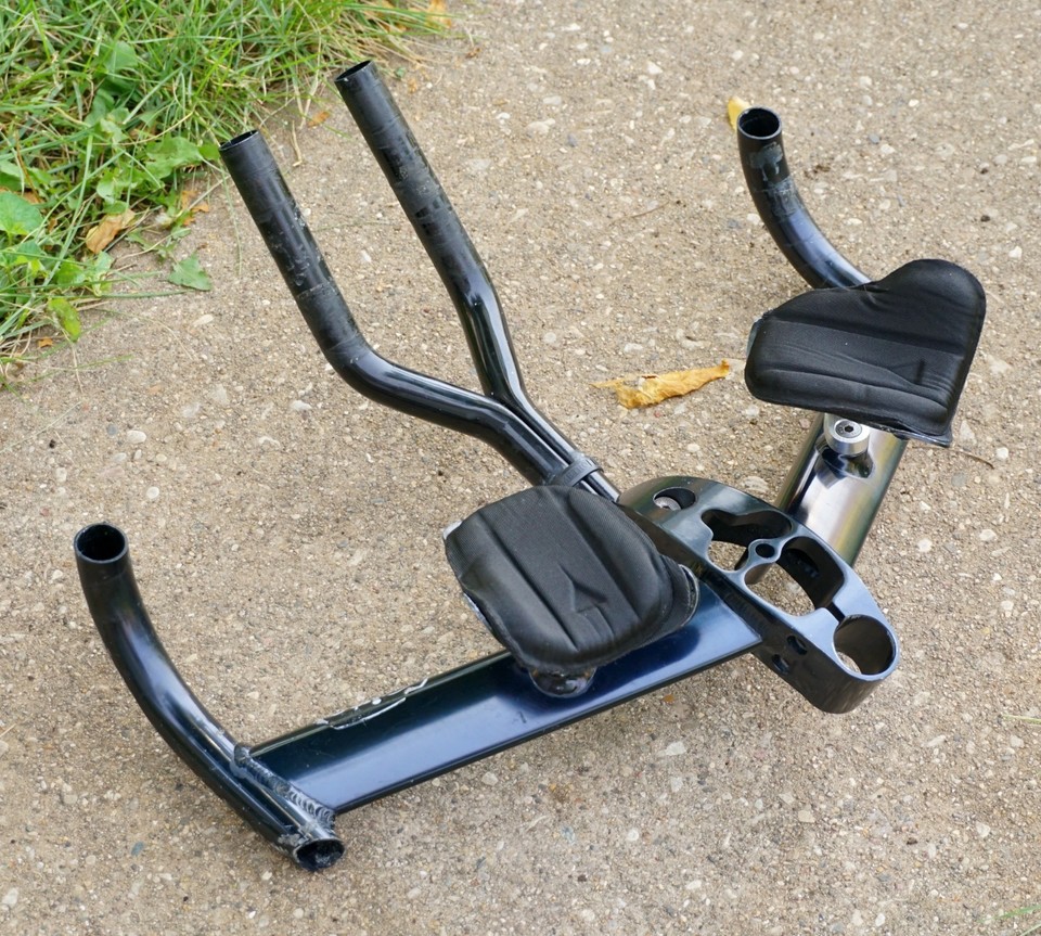 Cinelli Angel Handlebar Aero Bar Alter Stem 1 1/8 43cm Time Trial Track ...