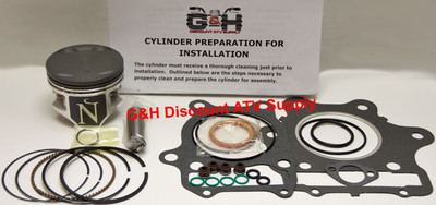 QUALITY Honda TRX 300EX Fourtrax Engine Top End Rebuild Kit Machining ...