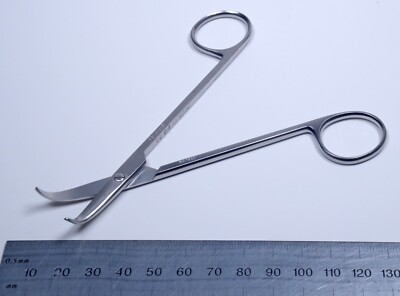 V. Mueller #RH1680 Fomon Upper Lateral Scissors 5¼" Curved Stainless ...