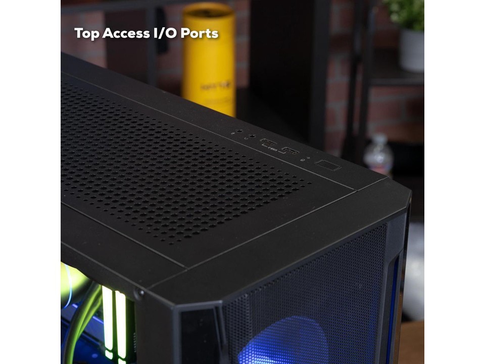 iBUYPOWER Trace Mesh Gaming PC Intel i7-14700F RTX 4060 Ti 32GB DDR5 ...