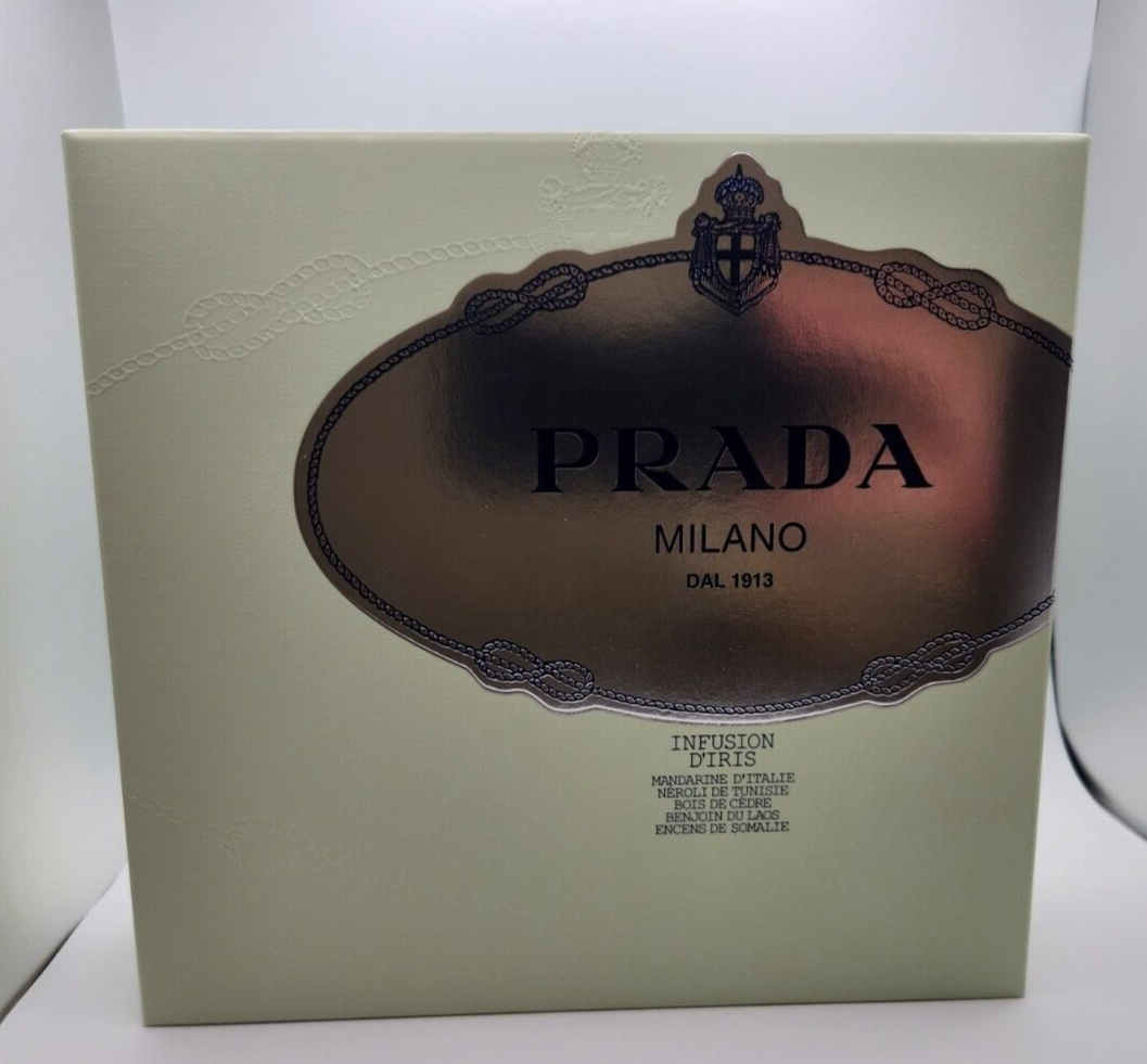 Prada Milano Infusion D'Iris Perfume Gift Set: 1oz EDP Spray & 3.4oz ...