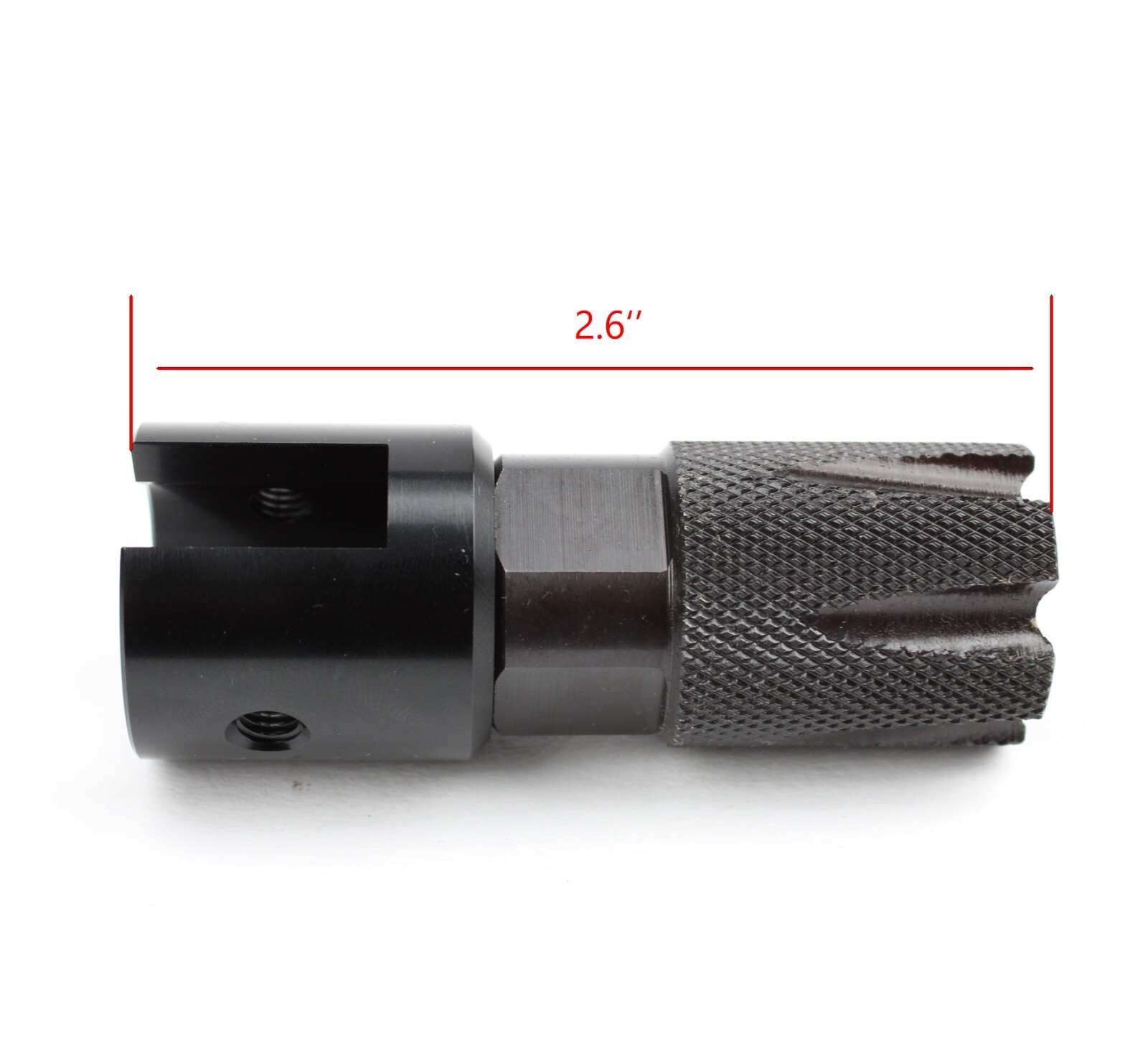 Black Muzzle Brake/Linear Compensator Compatible with Ruger 10/22 1022 ...