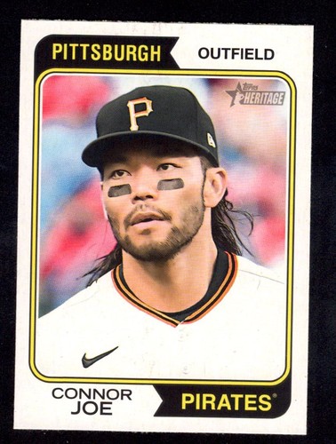 2023 TOPPS HERITAGE BASE CARD CONNOR JOE PITTSBURGH PIRATES #39 | eBay
