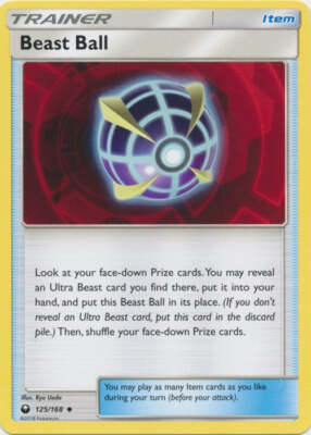 Beast Ball 125/168 Uncommon - Celestial Storm SM7 Pokemon Card | eBay