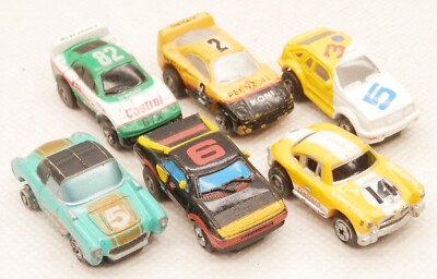 Micro Machines SNAP BACKS x6 - Pull Back Friction Racers - Ferrari ...