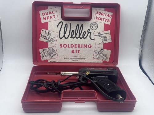Vintage Tools WELLER Soldering Gun 100/140 Watt #8200 With Extras | eBay