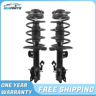 New Pair Front Shock Struts Absorbers FIT 2014-2019 Nissan Sentra 1.8L ...