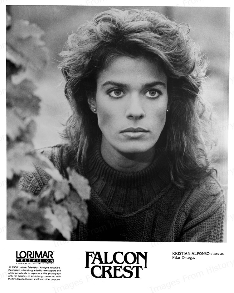 8x10 Print Kristian Alfonso Falcon Crest 1988 Courtesy Lorimar #224 | eBay