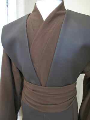 Star Wars Jedi Sith Brown Fabric Tunic, Dark Brown Tabards & sash ...