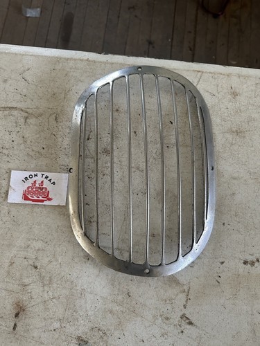 Vintage Handmade Track Nose Grill Insert Dirt Racing Hot Rod Roadster ...