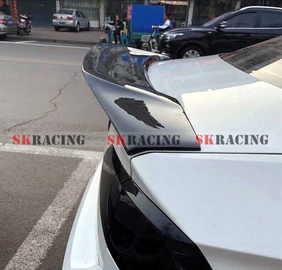 Fit For Kia Forte K3 2019-2023 Glossy Black Duckbill Rear Trunk Lip ...