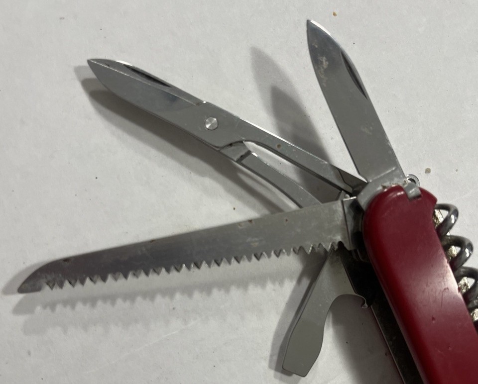 Victorinox Huntsman Swiss Army Knife – 15 Function 91mm Multi-Tool | eBay