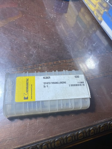 Qty 5 Kennametal NG3062R NG 3062R 1113883 KC850 Carbide Grooving Inserts (E20) | eBay