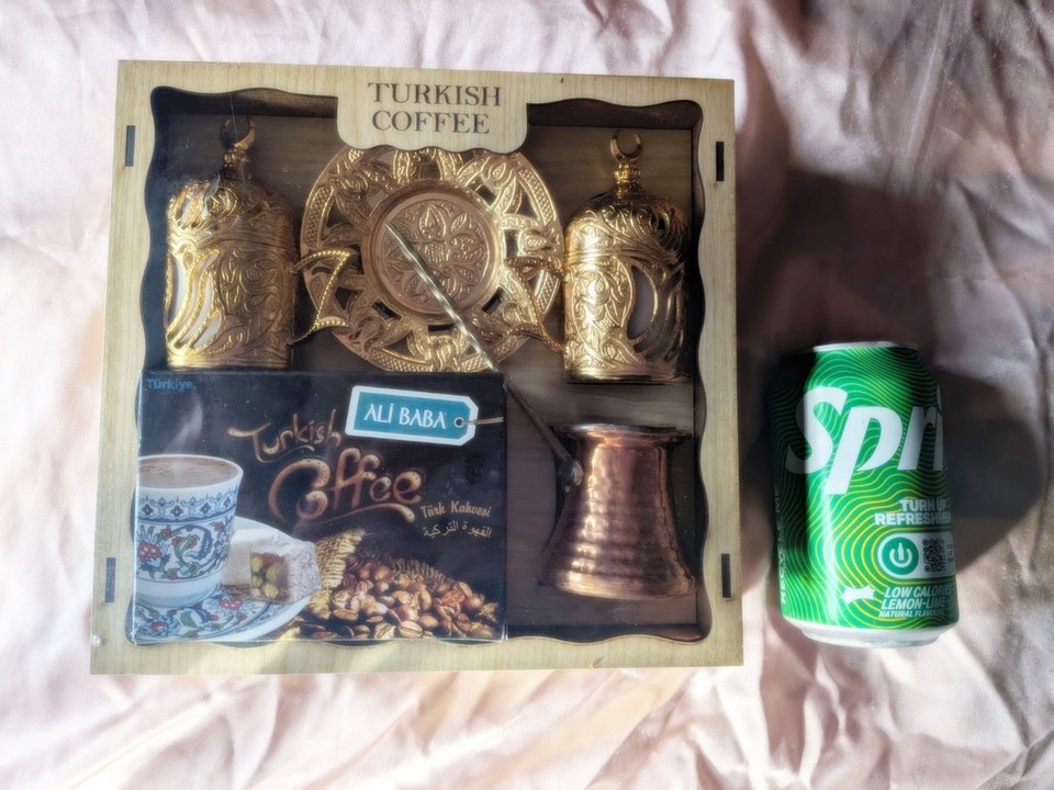 ALI BABA TUKISH COFFEE CUP SET - 6 pieces - Christmas gift idea ...