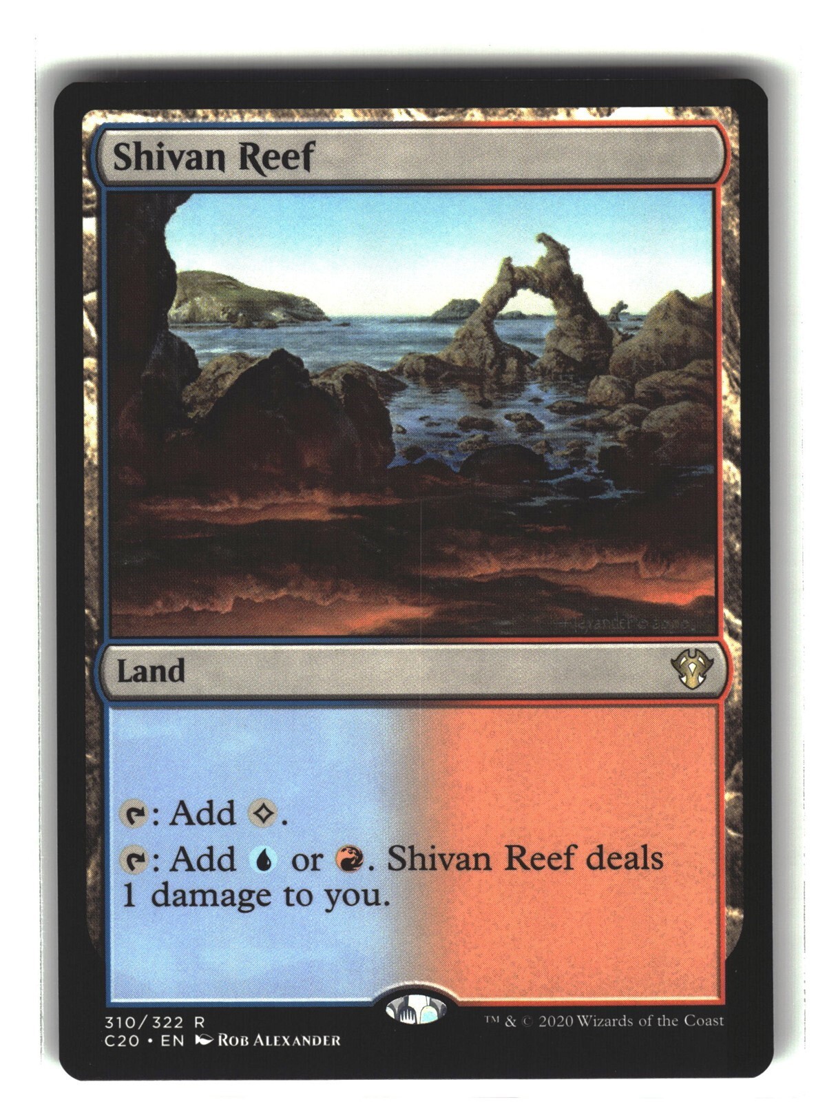 Shivan Reef (310) Commander 2020 C20 (BASE) NM+ (MTG) | eBay