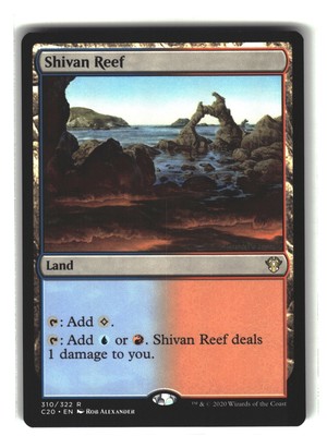 Shivan Reef (310) Commander 2020 C20 (BASE) NM+ (MTG) | eBay