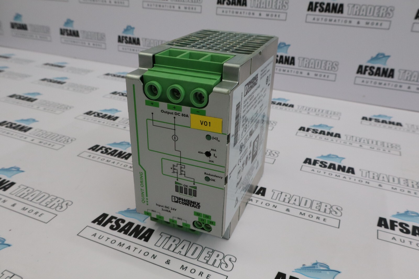 Phoenix contact quint-oring/24dc/2x40/1x80 redundancy module | eBay