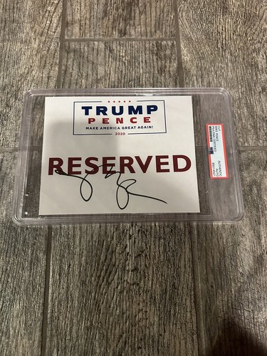 MIKE PENCE SIGNED AUTOGRAPHED MAGA CUT PSA/DNA SLABBED VICE PRESIDENT ...