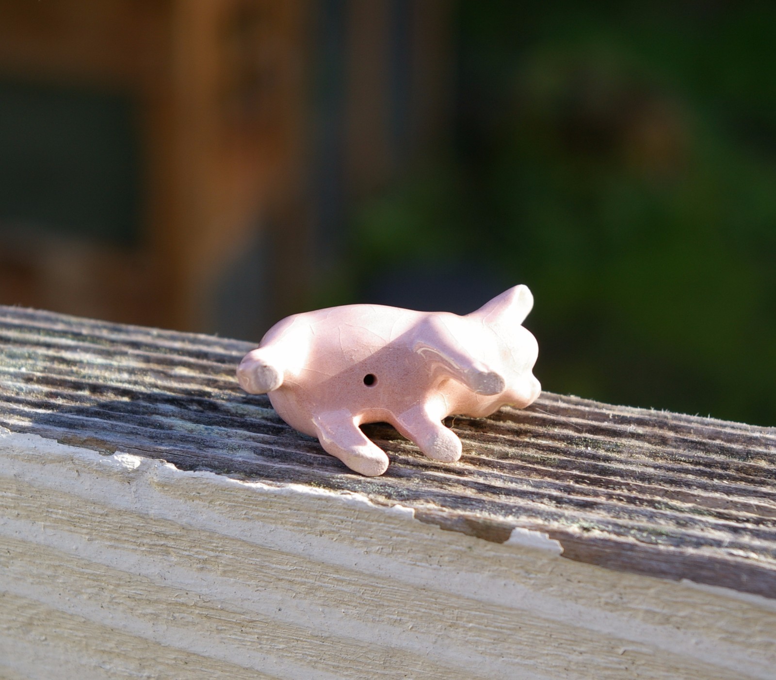 Small Mini Cute Baby Pink Farm Pig Piggy Piglet Figurine Enamel 1 1/2 ...