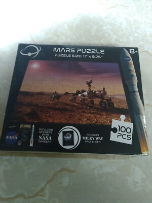 Nasa Space Mars (2021) Greenbrier Puzzle w/ Stickers | eBay