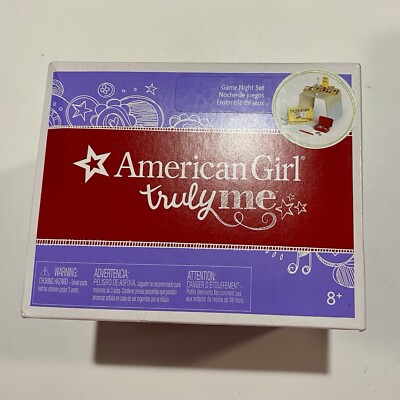 AMERICAN GIRL TRULY ME GAME NIGHT SET ~ NEW IN BOX | eBay