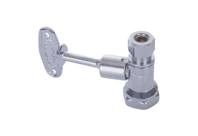Midline Valve Water Supply Stop Valve w Quarter Turn Control Key ...