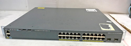 Cisco Catalyst 2960-XR 24-Port Ethernet Switch WS-C2960XR-24PD-1 V02 ...