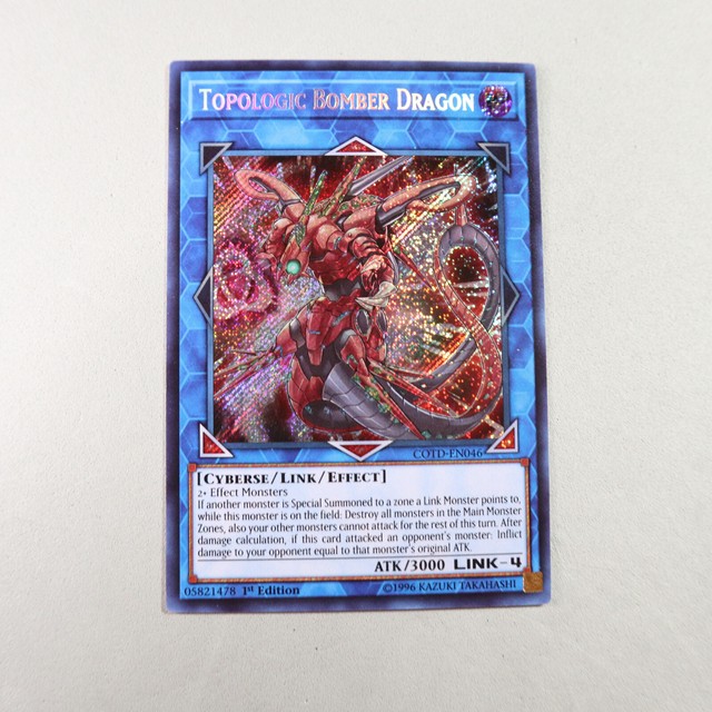 Yu-Gi-Oh! TCG Topologic Bomber Dragon Code of the Duelist COTD-EN046 ...