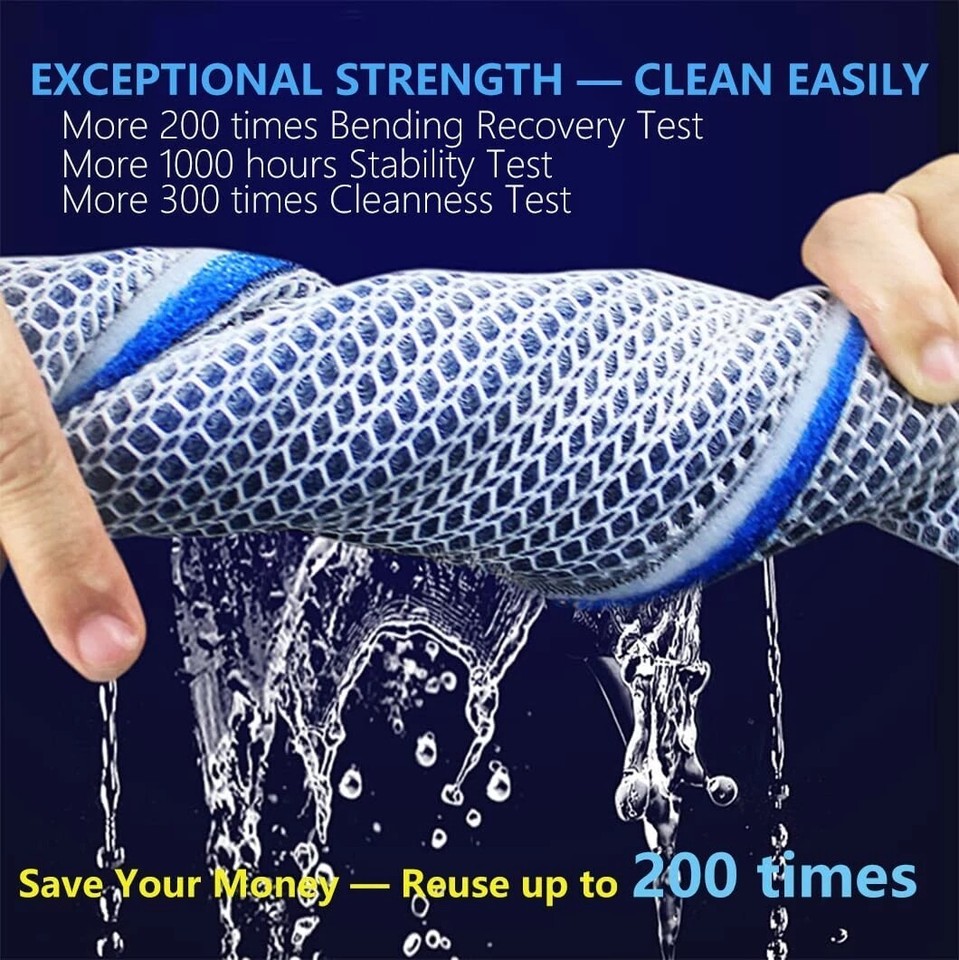 8D Aquarium Filter Media 8-Layer Filter Pads Bio Sponge Foam for Fish ...