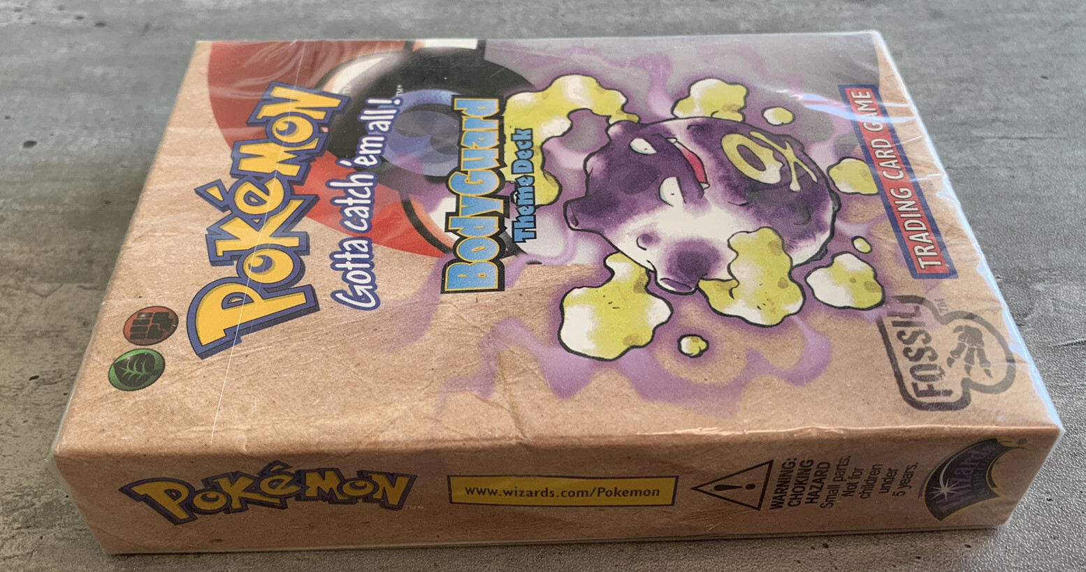 1999 Pokemon Bodyguard Fossil Theme Deck WOTC Factory for sale online ...