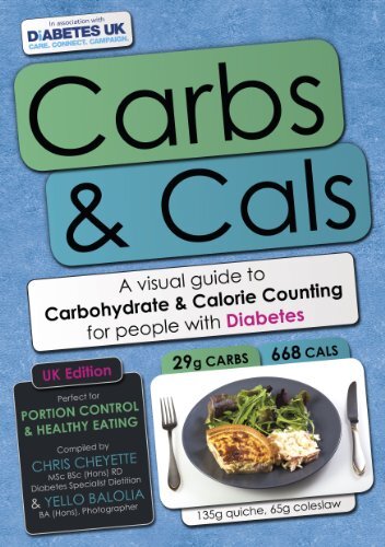 Carbs & Cals: A Visual Guide to Carbohydrate Counting & Cal | eBay