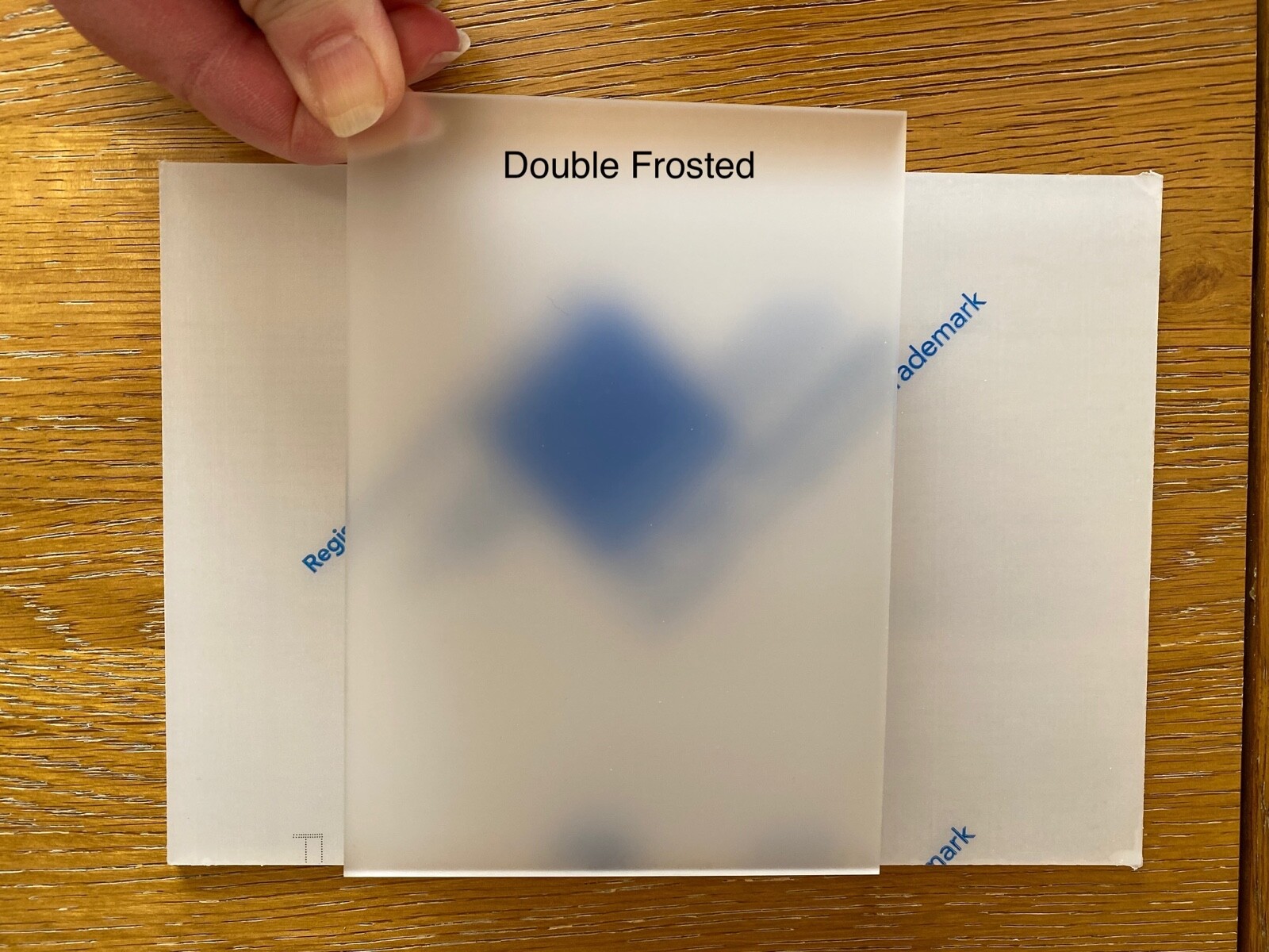 3mm Frosted Perspex Acrylic Sheet Light Diffusing Panel [A7 A6 A5 A4 ...