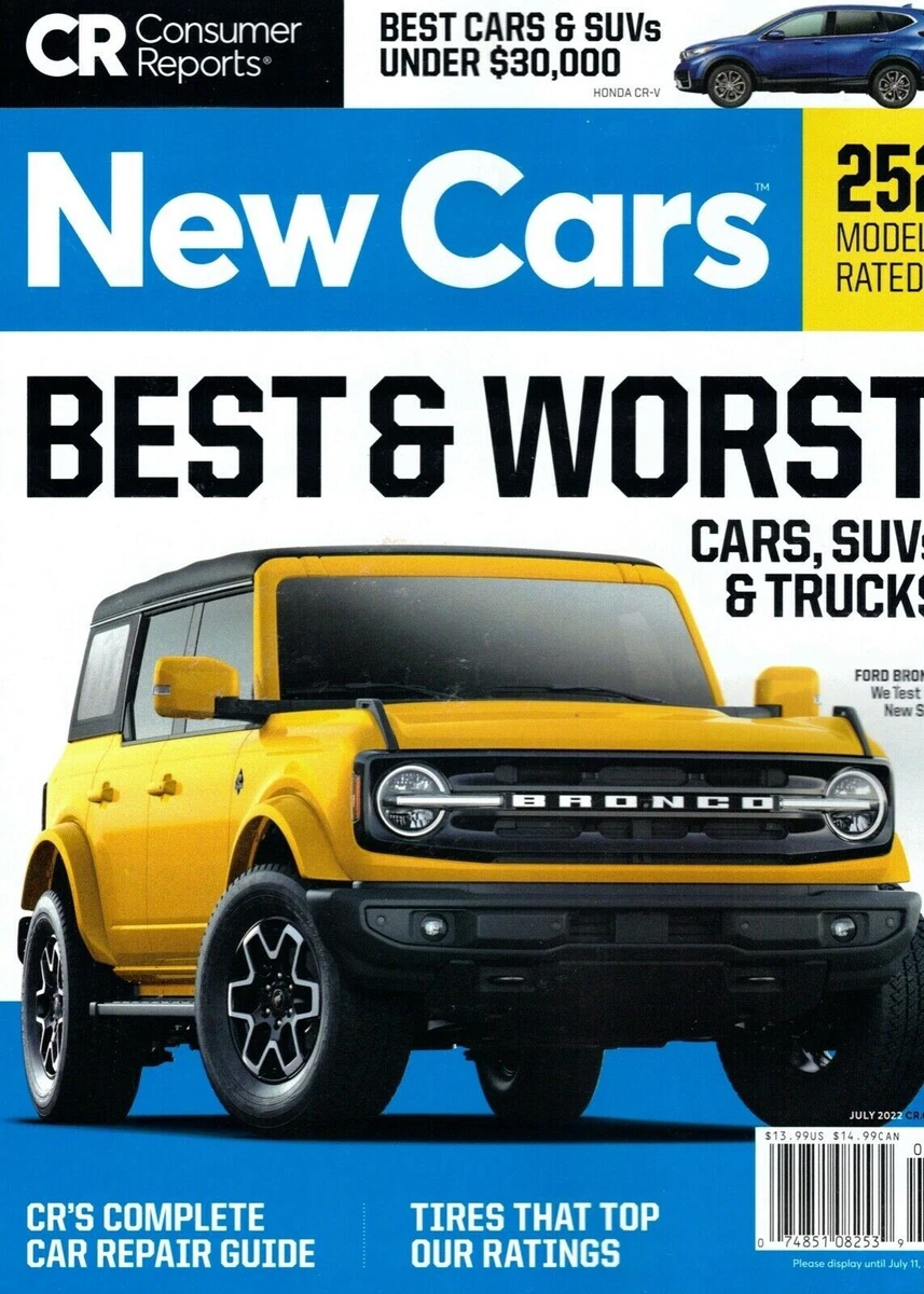 Consumer Reports Cover 2022