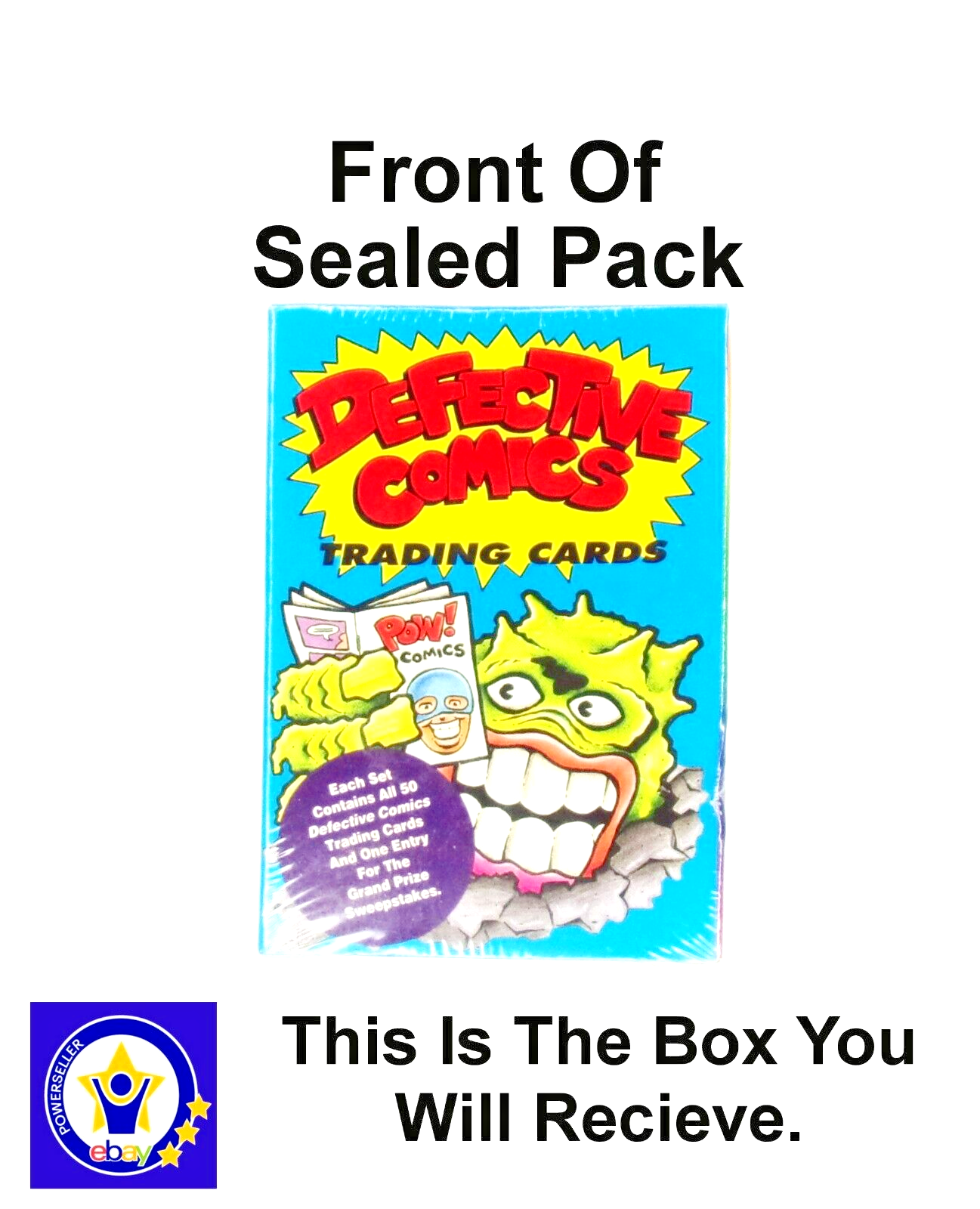 1993 DEFECTIVE COMICS Set of 50 Factory Sealed Trading Cards NEW | eBay