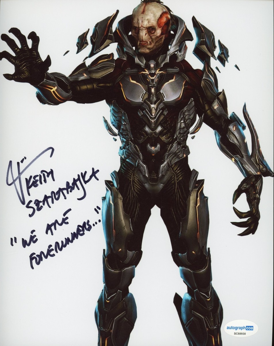 Keith Szarabajka Didakt Keith Szarabajka Signed HALO 4 The Didact 8x10