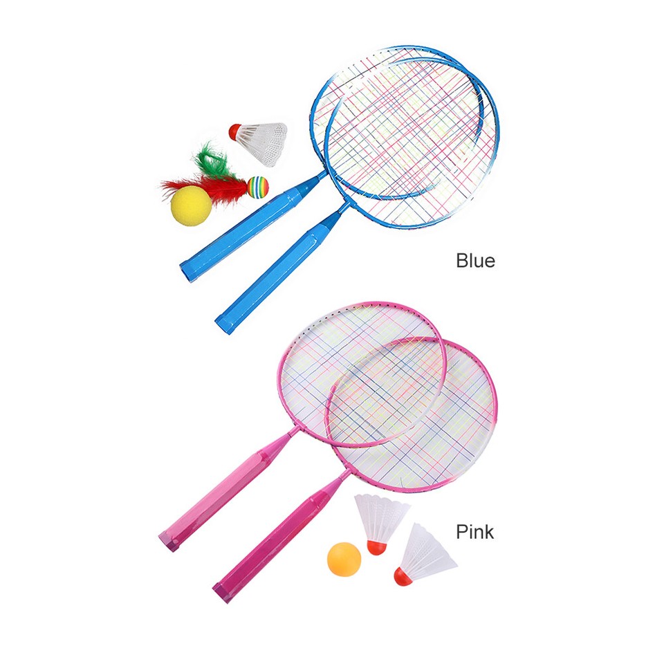 1 Pair Kid Badminton Rackets Sports Badminton Racket for Outdoor ...