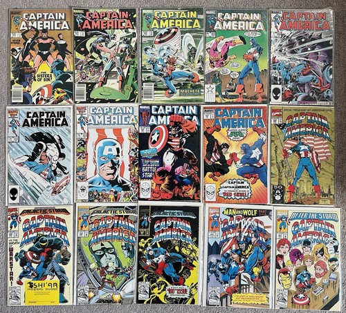Captain America Lot of 34 Marvel Comics Minor Keys & Variants Copper ...