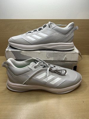 Adidas Icon 7 Turf Baseball Cleats Shoes Grey White S23712 Mens Sz 9 | eBay