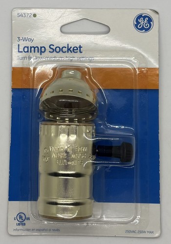 Assorted GE Light/ Lamp And Socket Parts, See List For Description, NOS ...
