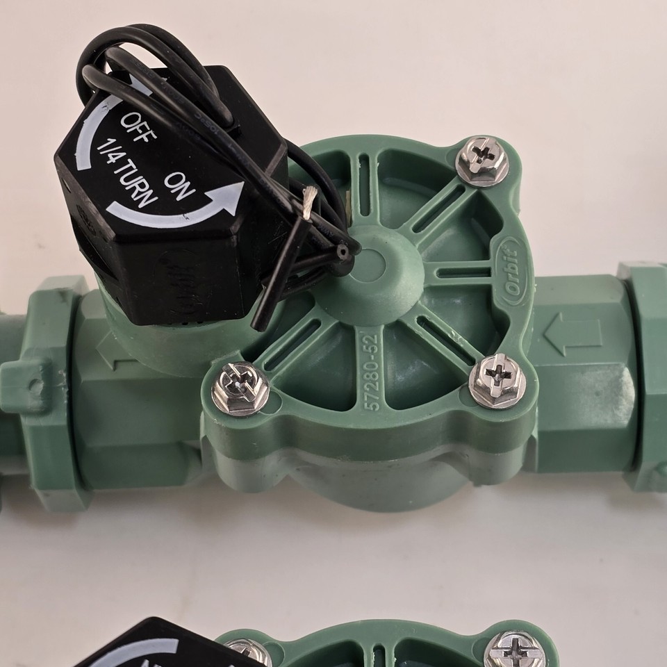 Orbit 3-Valve Inline Sprinkler Manifold Valve Assembly New and Used ...