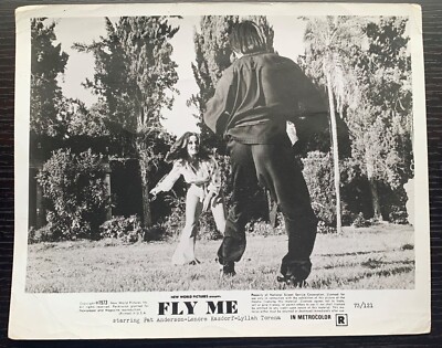 FLY ME 1973 B/W 8X10 MOVIE PRESS PHOTO PAT ANDERSON-LENORE-KASDORF ...