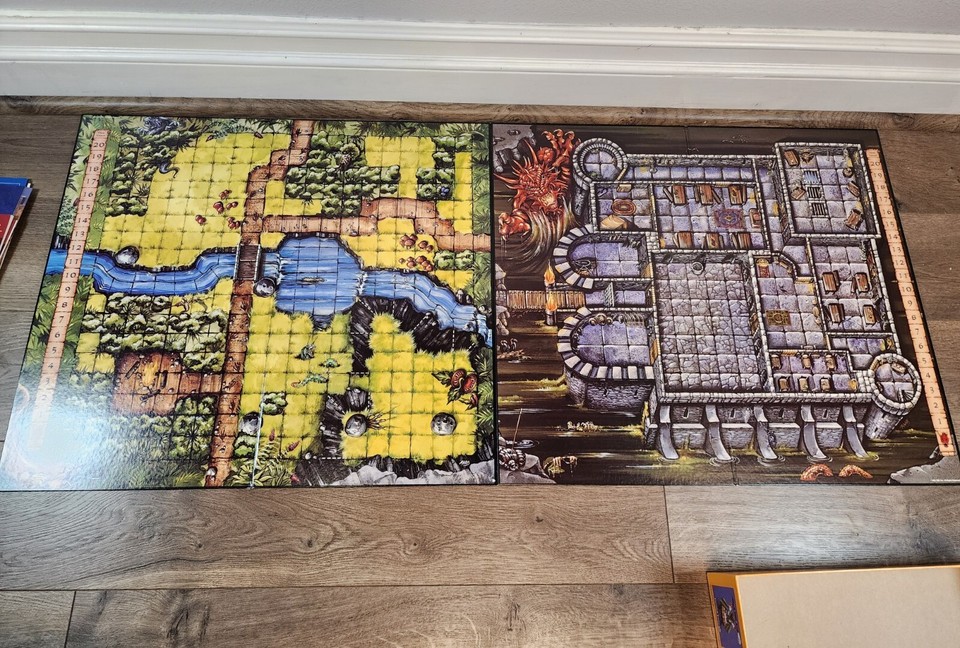 *READ DESC.* Dragon Strike Board Game 1993 TSR Dungeons & Dragons w ...