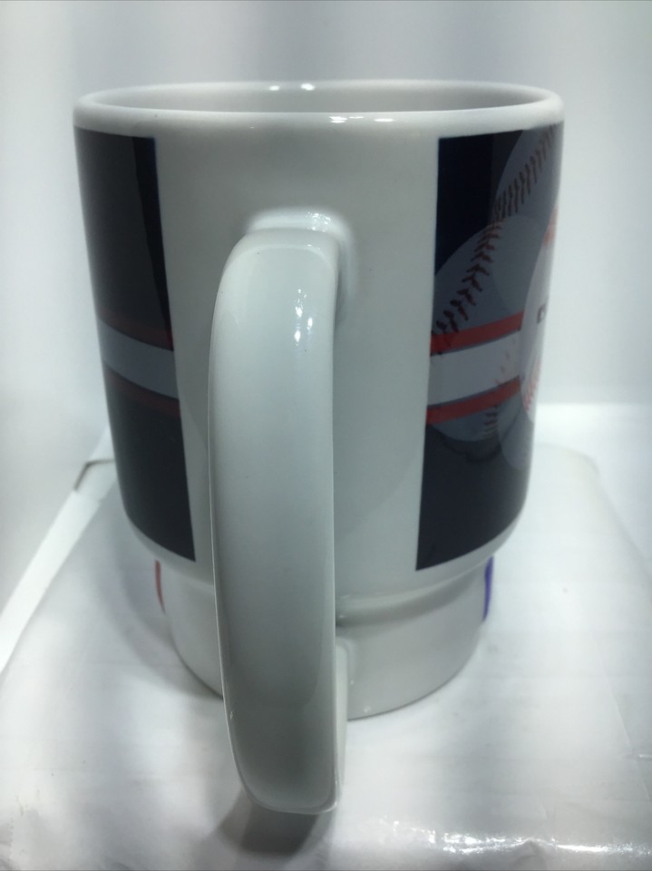 BOSTON RED SOX BASEBALL COFFEE MUG. EMBOSSED BOSTON MLB BASEBALL MUG ...