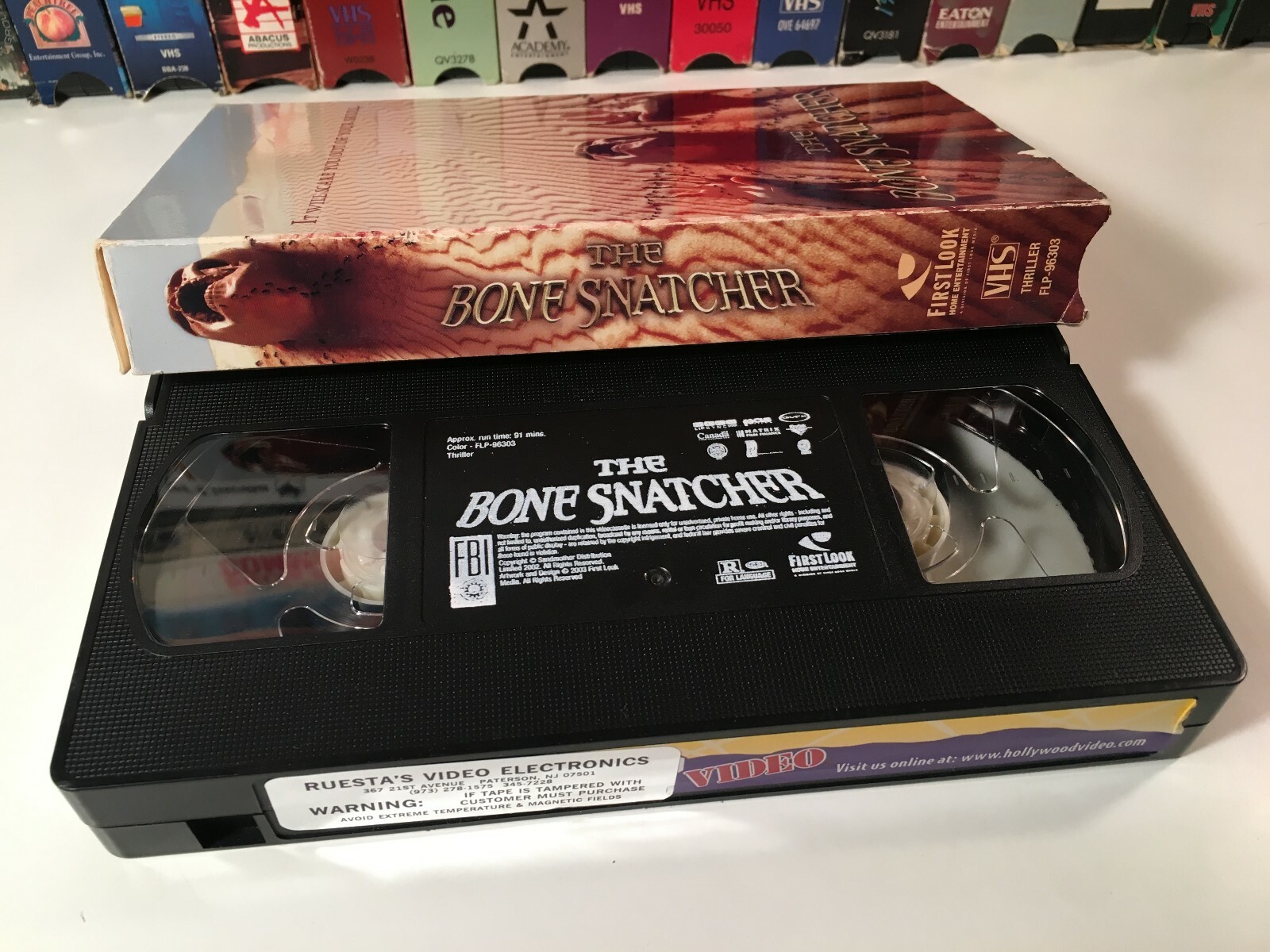 * The Bone Snatcher Horror Thriller VHS 2003 Scott Bairstow Rachel Shelley | eBay