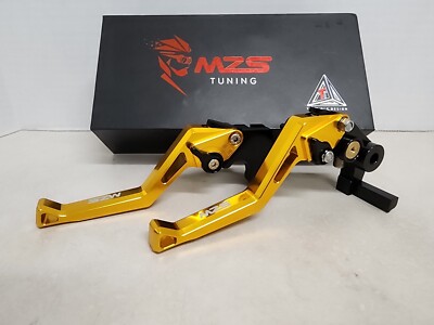 NEW MZS Tuning Clutch Brake Lever MZSUS2-D-(F33/Y688H) Gold 1000R Neo ...