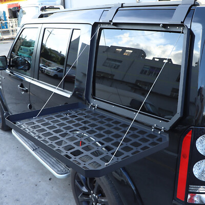 Rear Window Foldable Camping Table Molle Panel Fits Land Rover ...