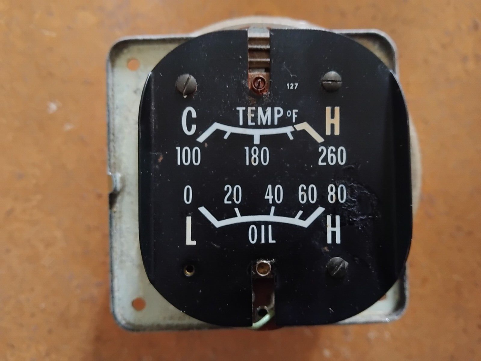 holden ht hg gts monaro dash gauges temp oil amp fuel suit instrument ...