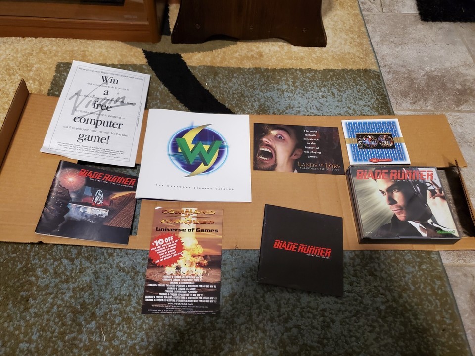 Blade Runner 1997 Original PC Game CIB 14633114621 | eBay