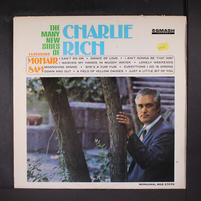 CHARLIE RICH: the many new sides of charlie rich SMASH 12" LP 33 RPM | eBay