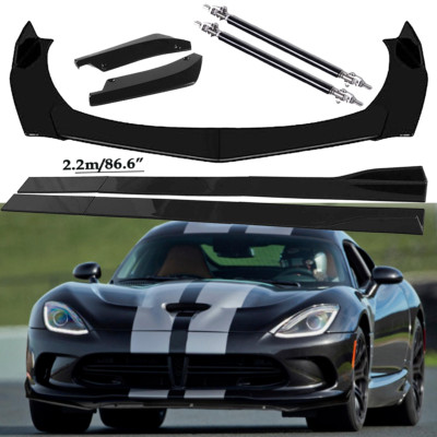 Front Bumper Lip Spoiler Splitter Car Body Rear For Dodge Viper 01-17 ...